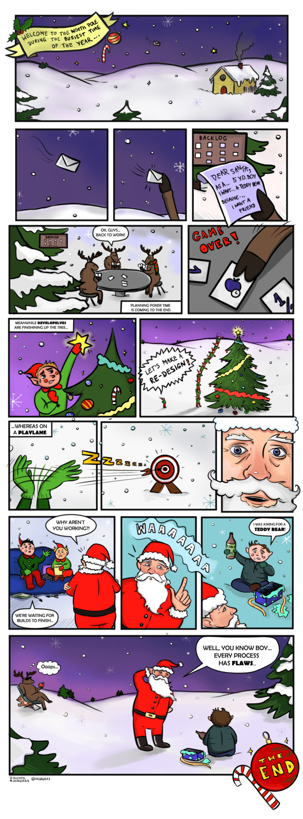 If Programmers Were in Charge of Christmas (comic)